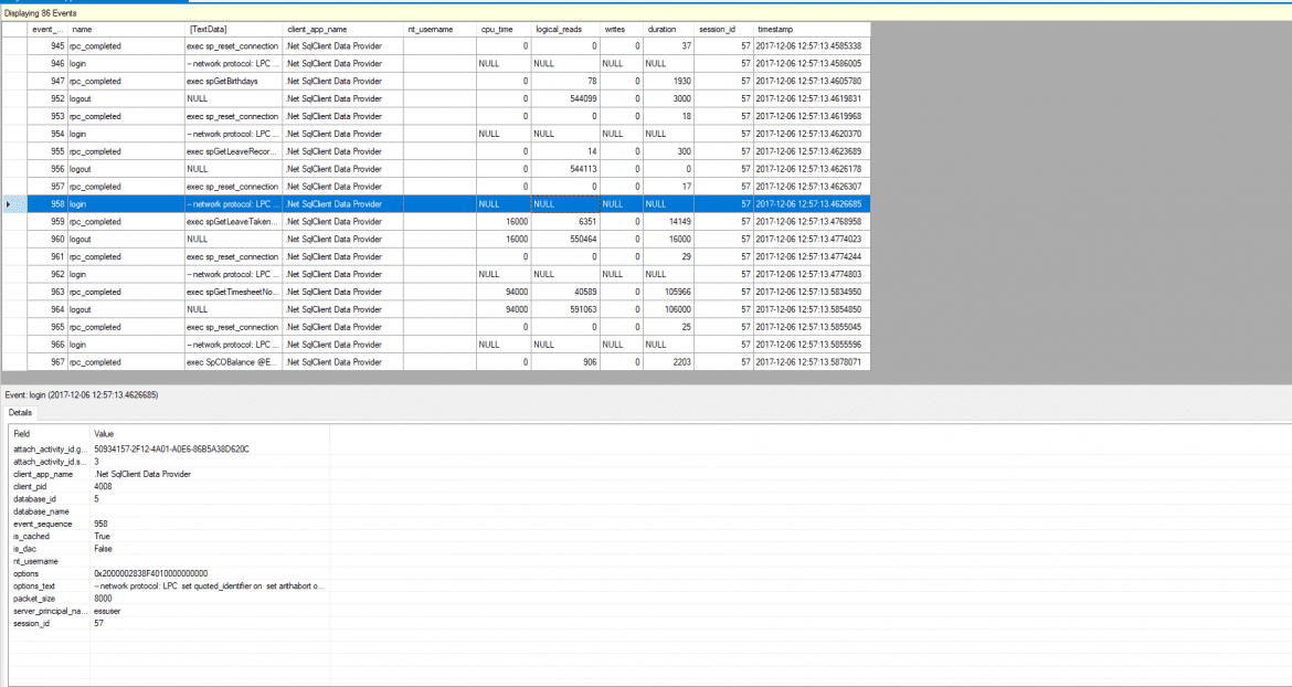 Extended Events Profiler (XE Profiler) in SSMS 17.3 | Winjit Canvas